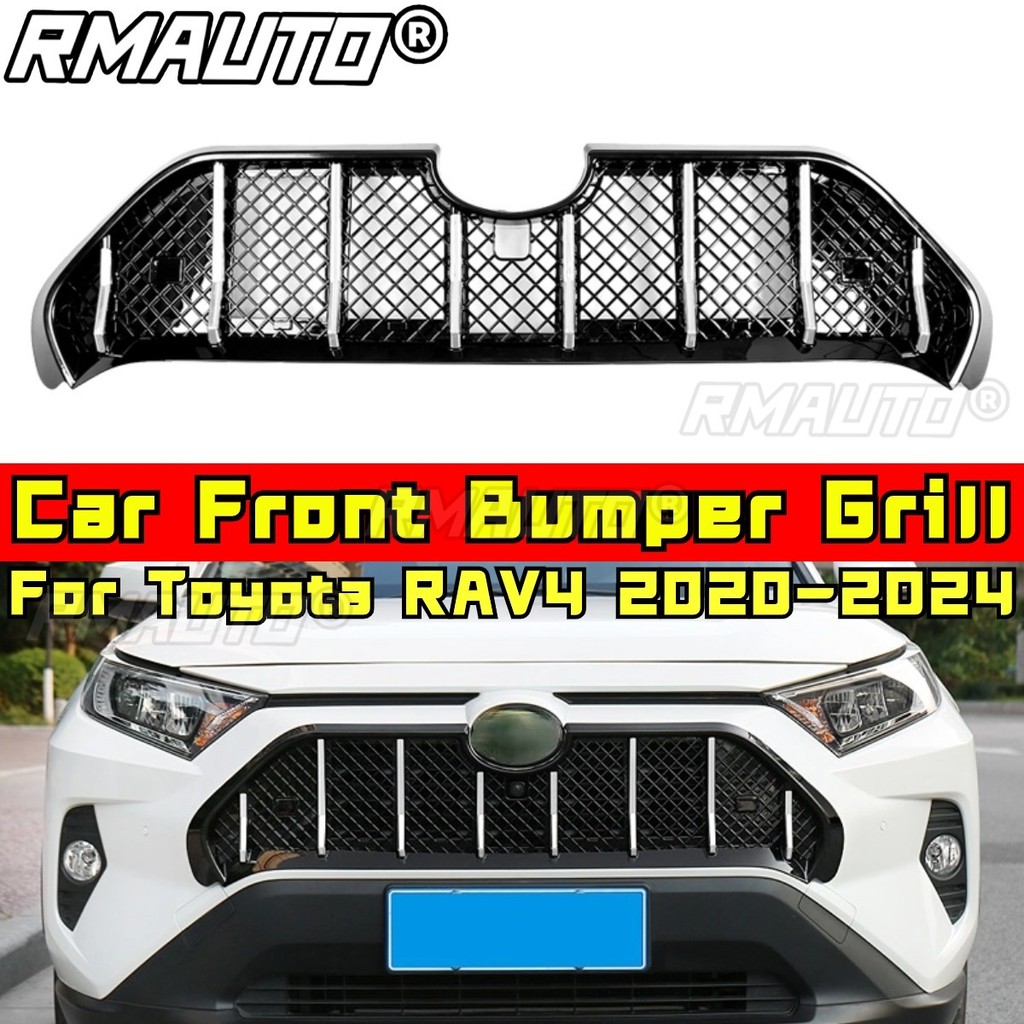 For RAV4 2020-2024 Body Kit Front Bumper Grill Racing Grills Car Grill ...