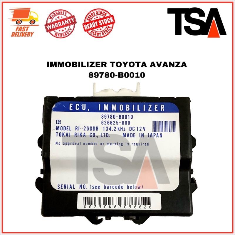 IMMOBILISER BOX TOYOTA AVANZA - 89780-B0010 | Shopee Malaysia