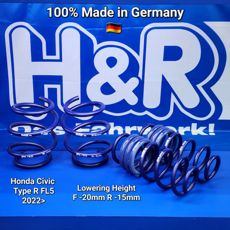 Honda Civic Type R FL5 - H&R Sport Springs | Shopee Malaysia
