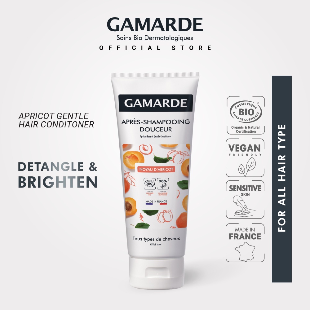 GAMARDE Organic Revitalize Shampoo 500ml with Orange Essential Oil ...