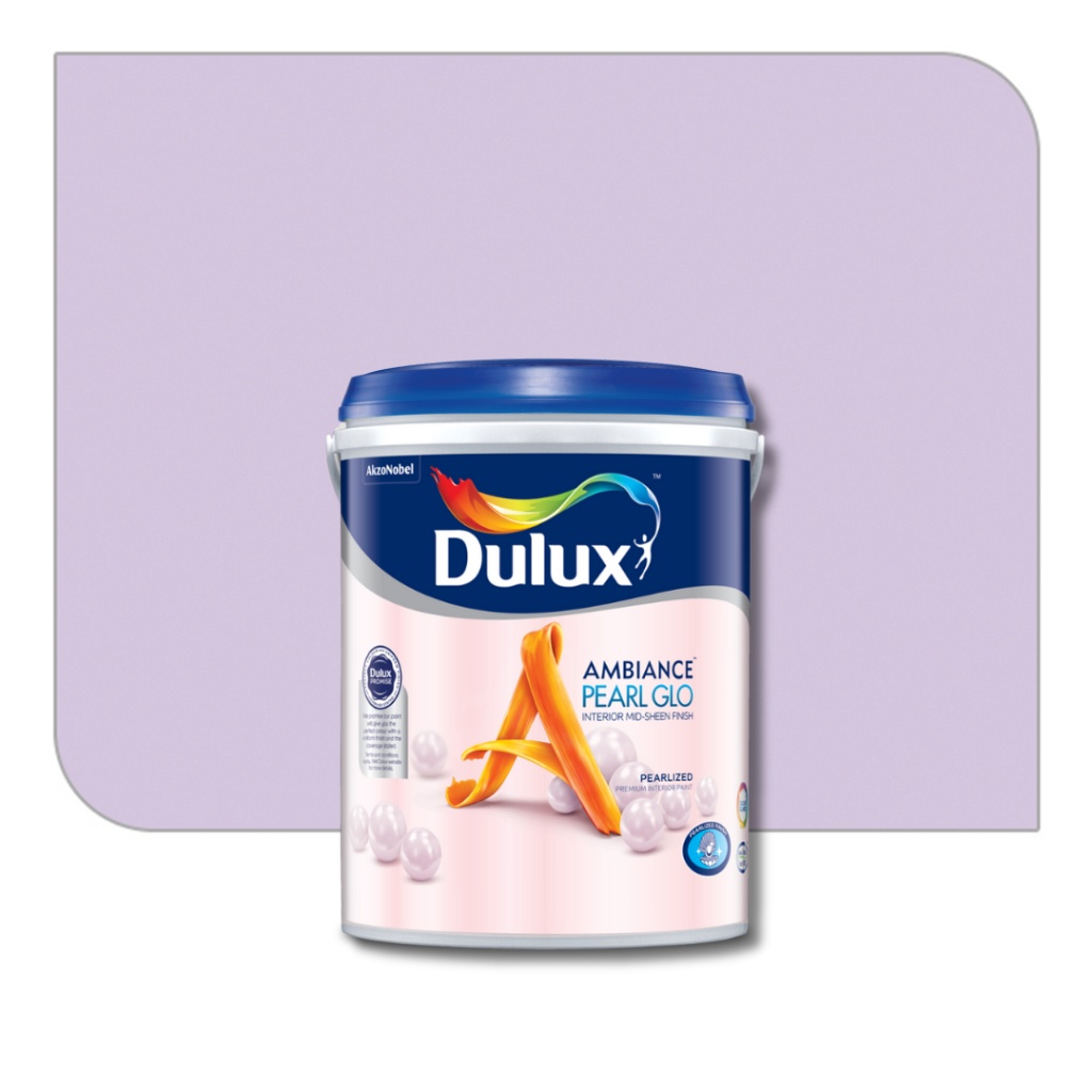 Dulux Ambiance Pearl Glo Interior Wall Paint - Pastel Purple Colours ...