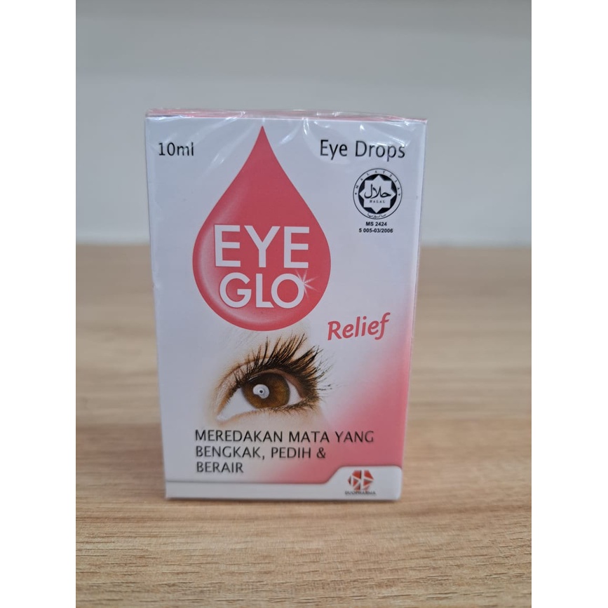 EYE GLO RELIEF EYE DROPS 10ML | Shopee Malaysia