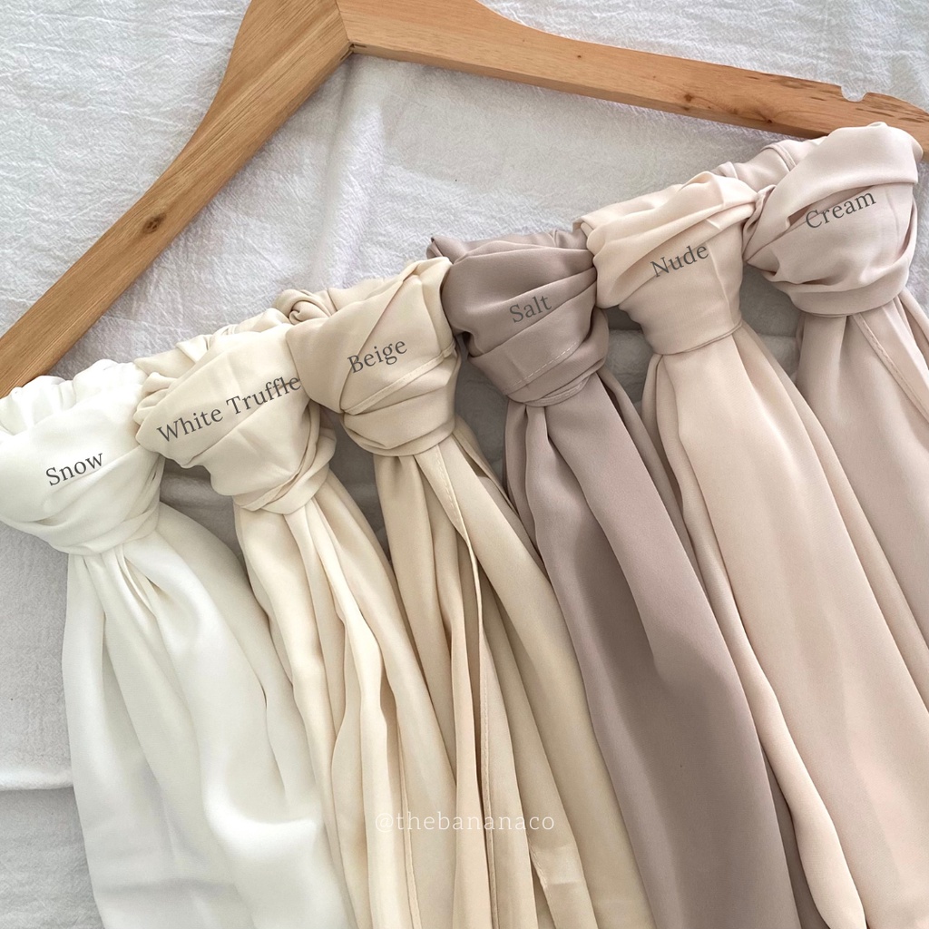 [Part 1/2] Chiffon Silk Shawl (Chiffon Satin) Senang Iron Premium ...