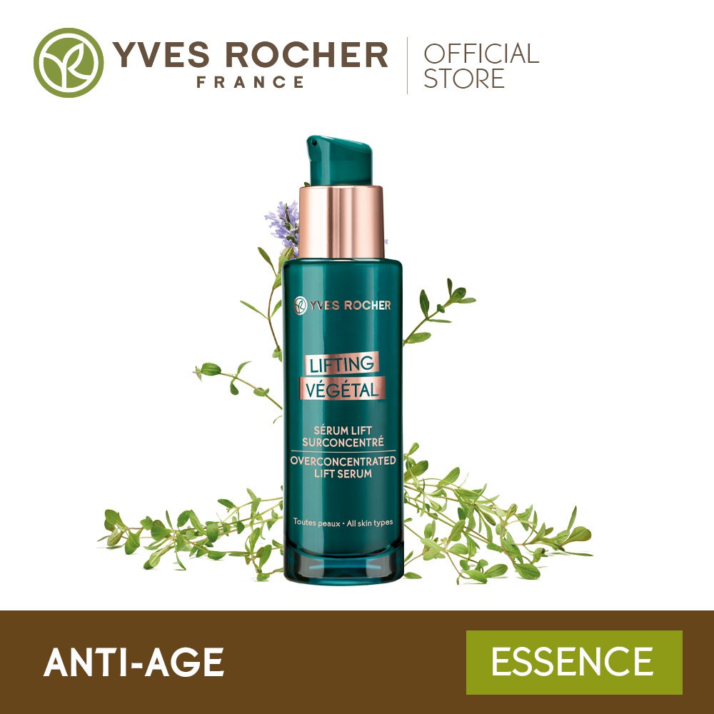 Yves Rocher Lifting Vegetal Overconcentrated Lift Serum (30ml) | Shopee ...