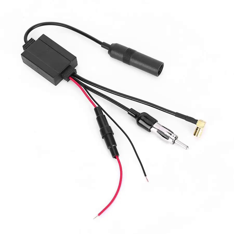 Car DAB Antenna Splitter Digital Radio Signal Reception Amplifier ...