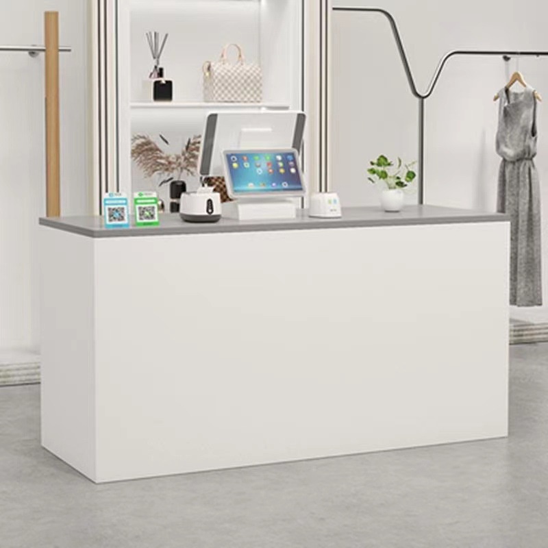 HY@ Wooden Cashier Reception Desk for Exhibition Square Reception Desk ...