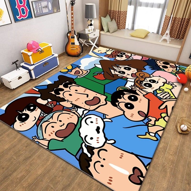 [Hot Sale] Cartoon Carpet Crayon Shin-Chan Cute Bedroom ins Children's ...