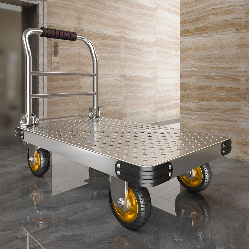 Strong Thick Steel Troli Besar 1000KG Large Trolley Heavy Duty metal ...