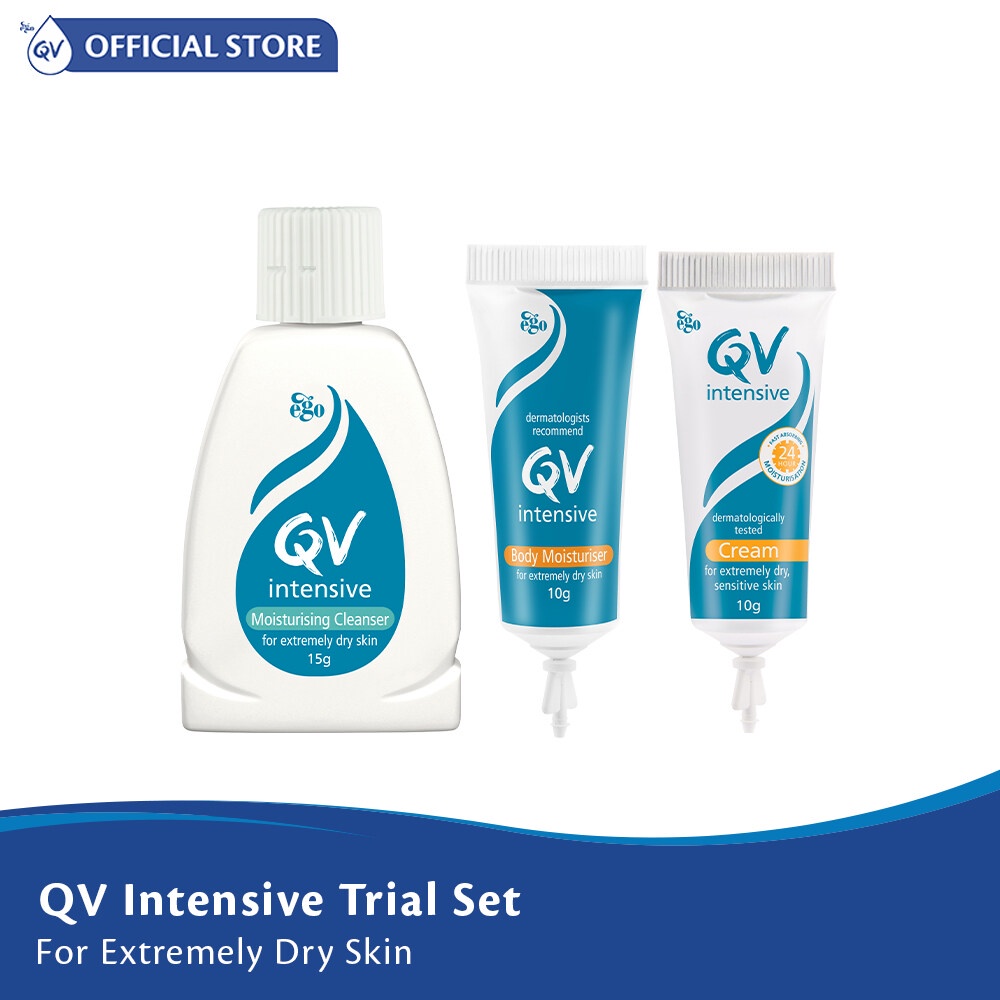 [TRY AND BUY] QV Intensive Trial Set: QV Intensive Moisturising ...