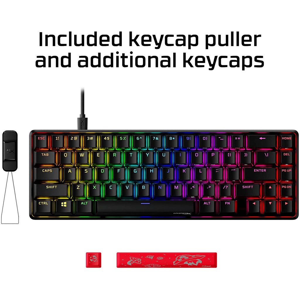 HyperX Alloy Origins 65 Mechanical Gaming Keyboard - HyperX Switch HX ...