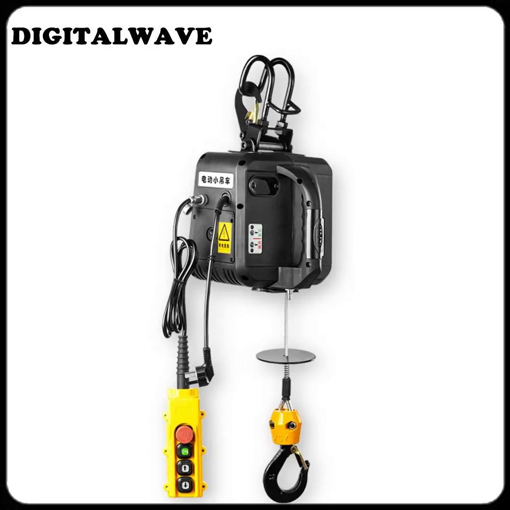 Electric Hoist 220V Wireless Remote Control Home Portable Air ...