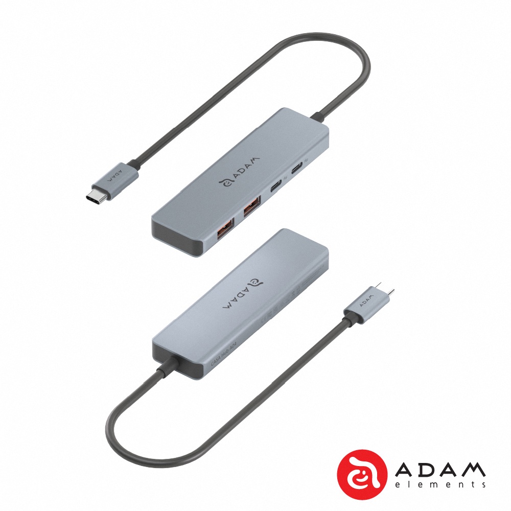 [ ADAM elements ] CASA HUB A04 USB-C Gen2 SuperSpeed 4-in-1 Hub | Shopee Malaysia