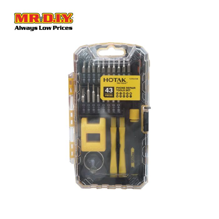 HOTAK Phone Repair Tools Set YJTS-3140 - 43 pcs | Shopee Malaysia
