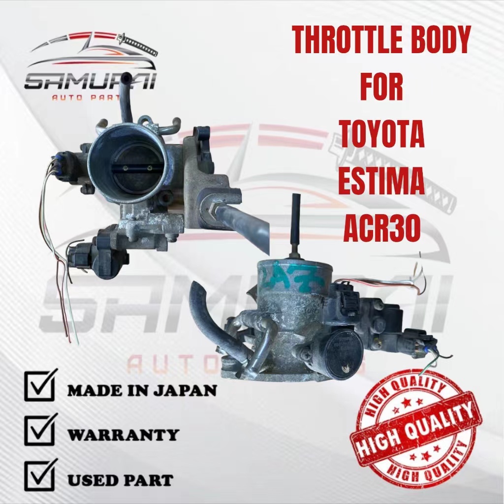 Toyota Estima ACR30 THROTTLE BODY Fit For JAPAN HALFCUT | Shopee Malaysia