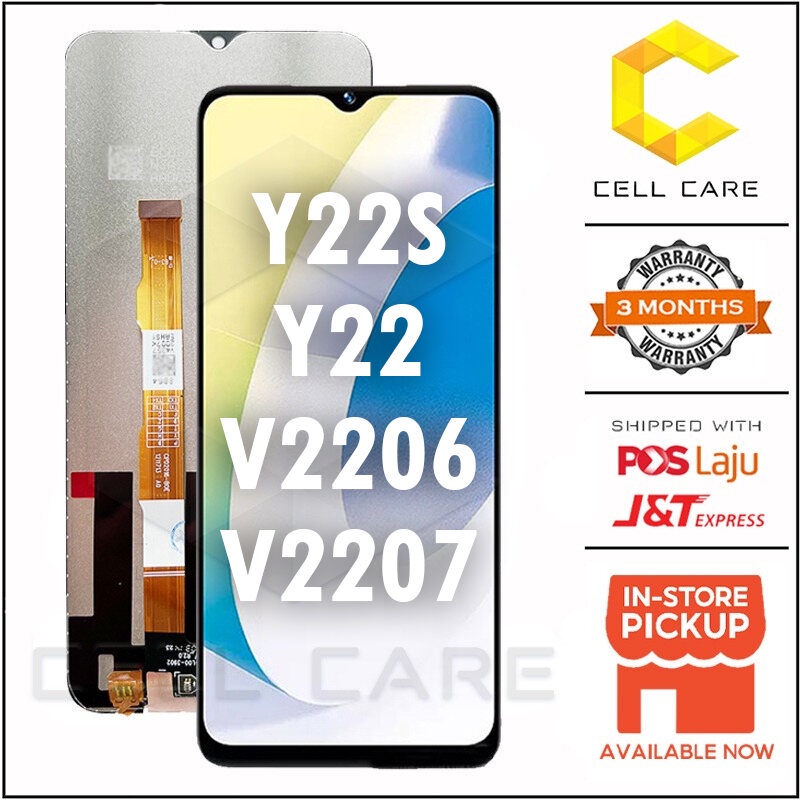 LCD SCREEN DISPLAY FOR VIVO Y22 V2207 / VIVO Y22S V2206 | Shopee Malaysia