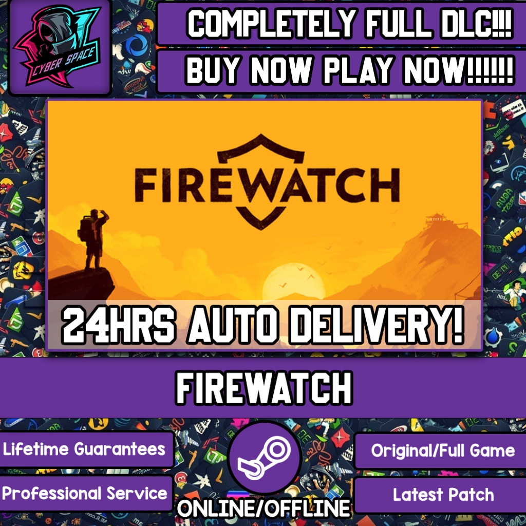 Firewatch [Auto Delivery] [Steam Online & Offline] [Full DLC] Cyber Space PC Game | Shopee Malaysia