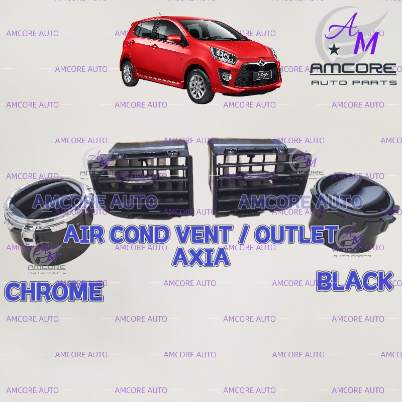 PERODUA AXIA - AIR COND VENT / AIR COND OUTLET / AIR VENT CENTER SIDE ...