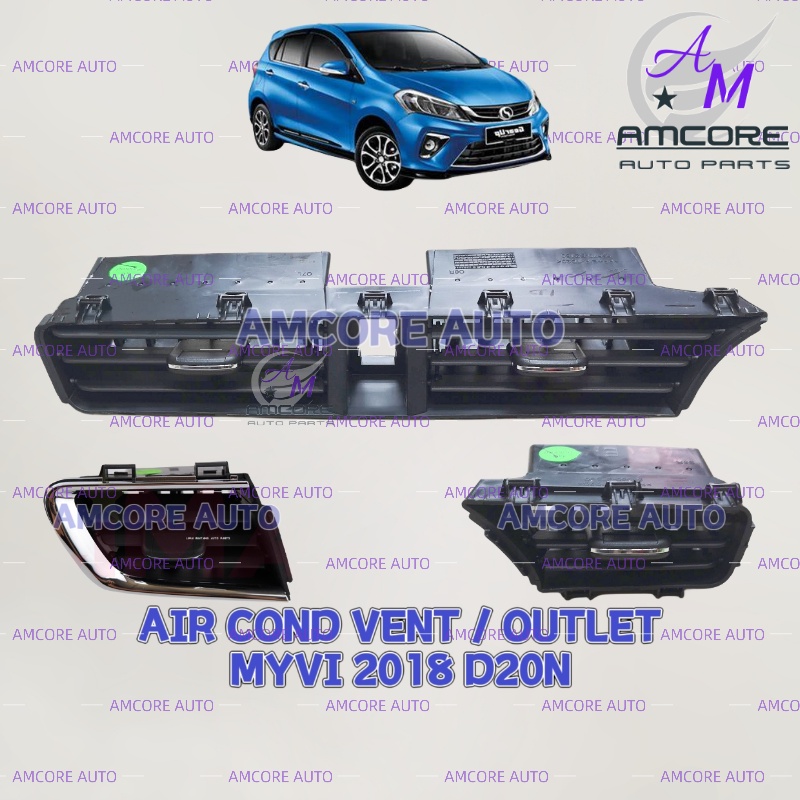 PERODUA MYVI 2018 D20N / MYVI G3 MG3 - AIR COND VENT / AIR COND OUTLET ...