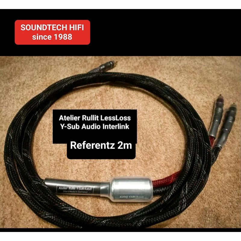 Atelier Rullit 'LessLoss' Referentz Y-Sub audio interlink (2m) | Shopee ...