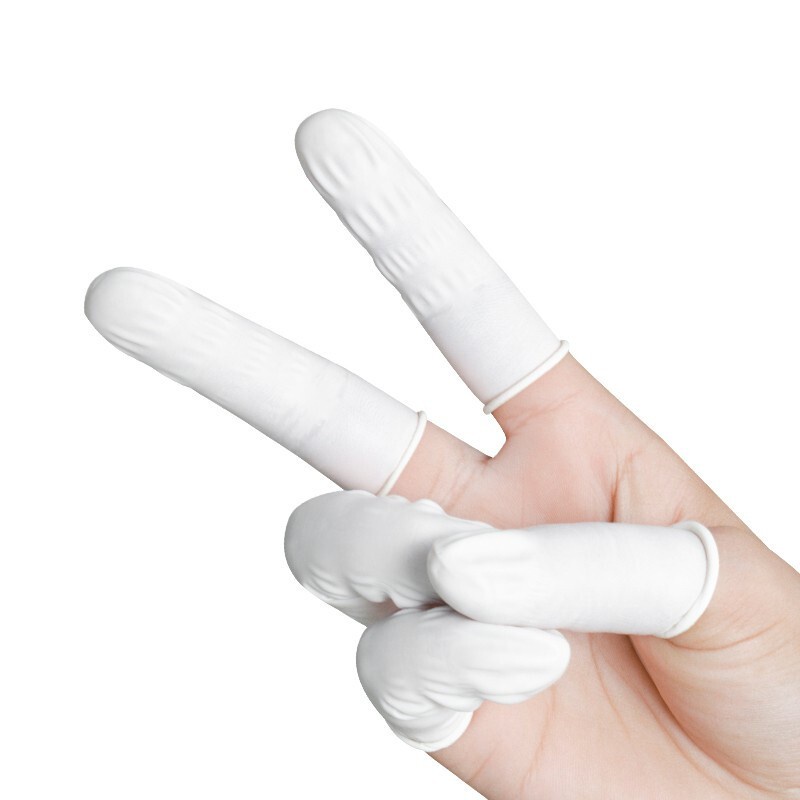 KY-6 Medical Rubber Finger Stall Disposable Plug Medicine Single Finger ...