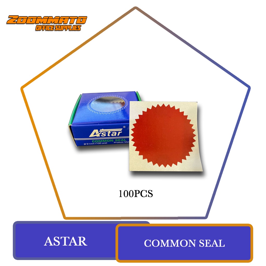 ASTAR COMMON SEAL - CS51 ( 100PCS ) | Shopee Malaysia