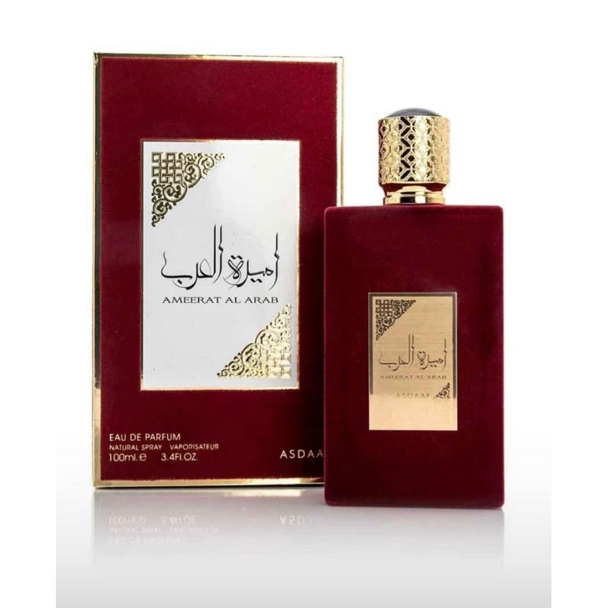 Ameerat Al Arab RED EDP 100ml Asdaaf perfumes by lattafa | Shopee Malaysia