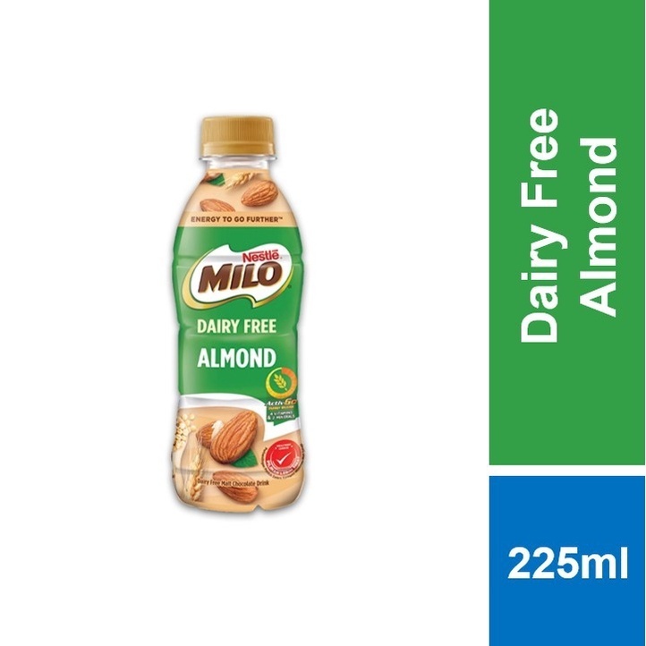 Nestle MILO Dairy Free Almond PET (225ml) | Shopee Malaysia