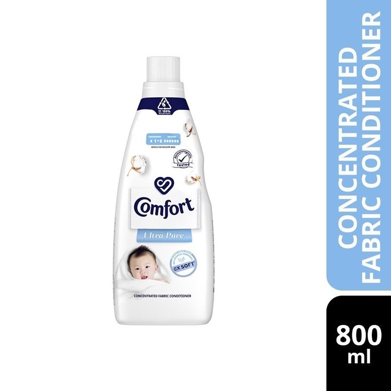 Comfort Concentrate Fabric Softener - Ultra Pure (800ml) | Shopee Malaysia