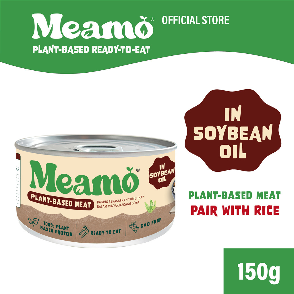 Meamo 纯素植物肉 Plant-Based Meat In Soybean Oil | Shopee Malaysia