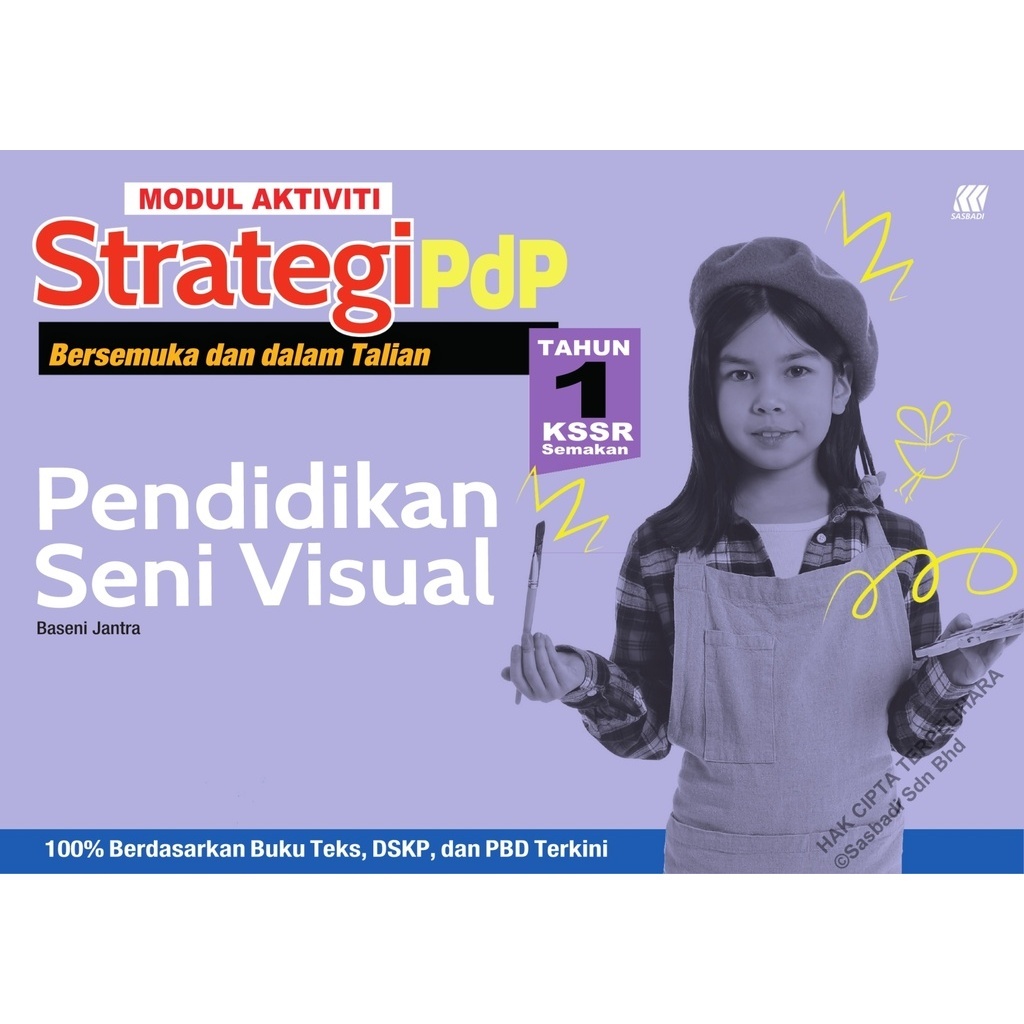 Sasbadi 2024: Modul Aktiviti Strategi PDP: Pendidikan Seni Visual Tahun 1 BK24RPS1 9789837736603 ...