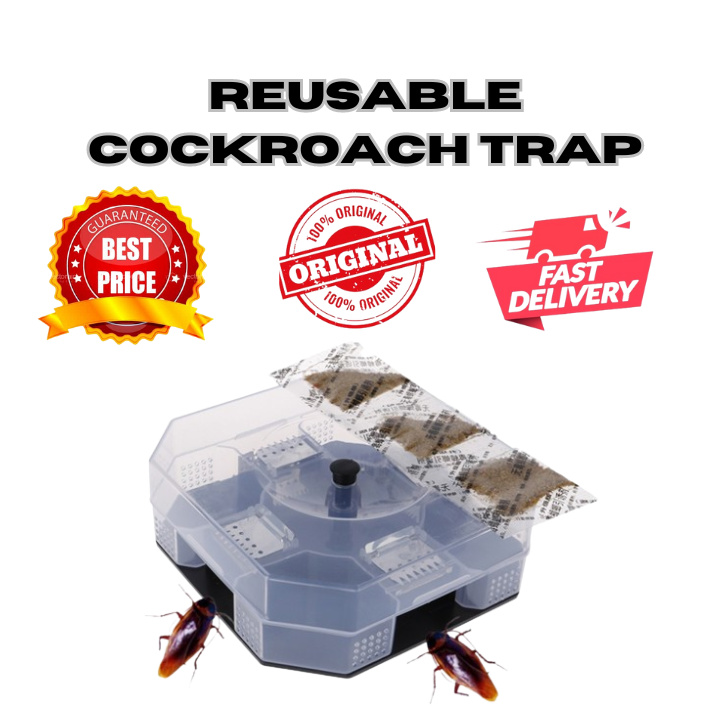 Reusable Cockroach Trap Box/ Perangkap Lipas Bukan Racun | Shopee Malaysia