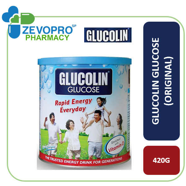 GLUCOLIN GLUCOSE ORIGINAL / ORANGE / BLACKCURRENT 420G [EXP 2025 ...