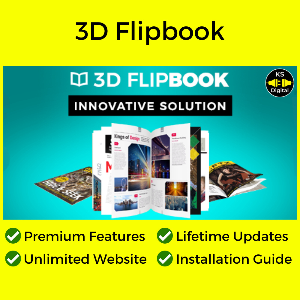 [Latest] 3D FlipBook - PDF Flipbook WordPress Plugin (Free Updates ...