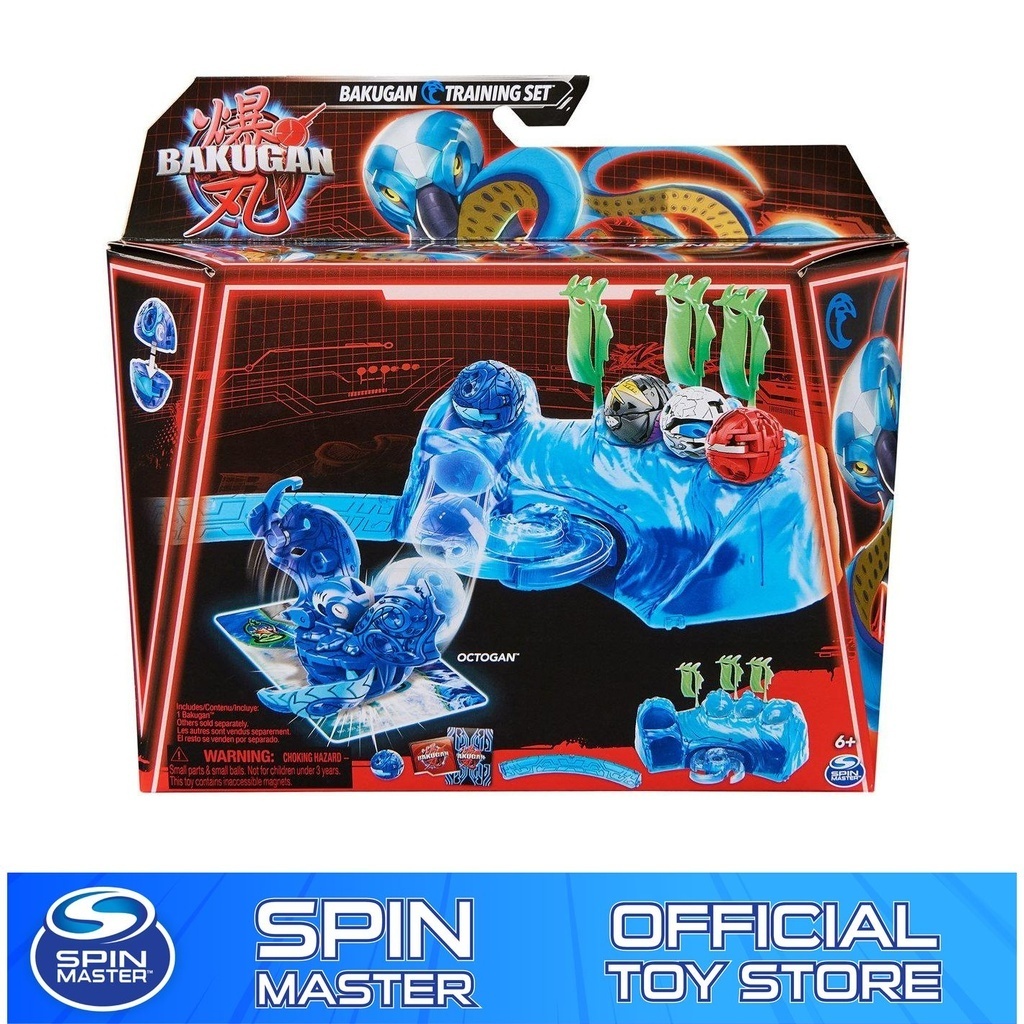 [Original] Bakugan Training Set Aquatic Clan Octogan Toys for Kids Boys ...