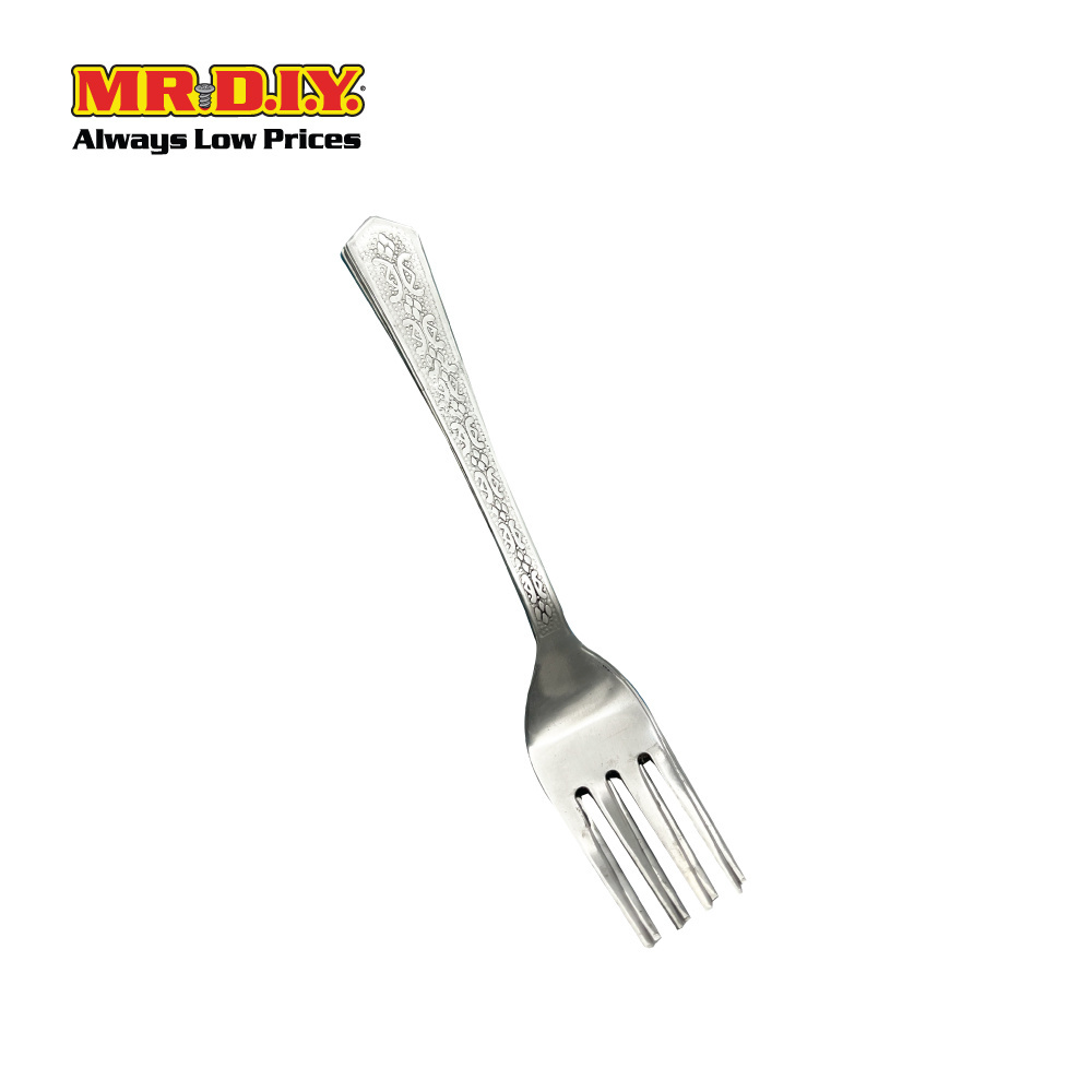 (MR.DIY) Silver Tea Small Fork (3pcs) | Shopee Malaysia