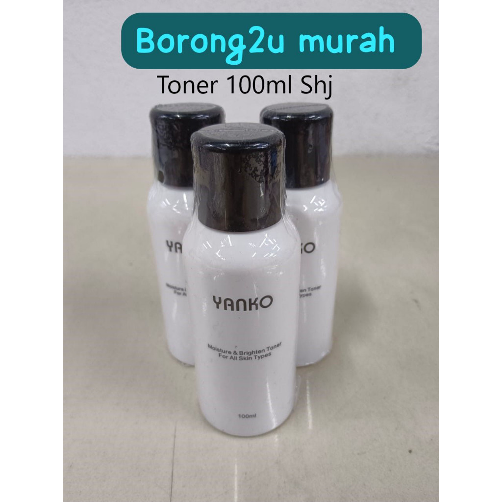 🍒YANKO TONER BESAR 100ML🍒YANKO TONER 20ML🍒YANKO SERUM 30ML🍒BORONG ...