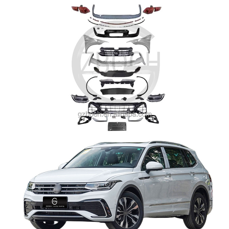 Automotive parts For Volkswagen Tiguan facelift 2023 R-line body kits ...