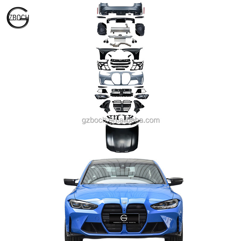 Car Front Rear Bumper Auto Front Bumper for BMW G20 G28 Upgrade to M3 ...