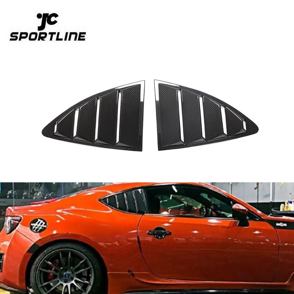 GT86 Carbon Fiber Rear Window Vents for Toyota 86 Scion FRS GT86 FT86 ...