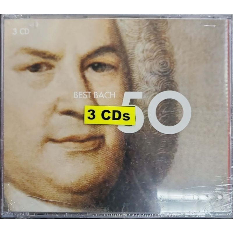 50 Best Bach - Compilation (3CDs) | Shopee Malaysia