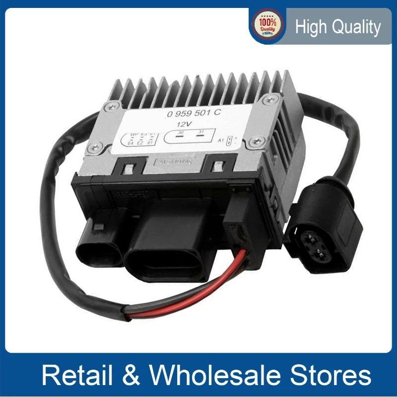 Fan Control Unit Module 8D0 959 501 C 8D0 959 501 A For Audi A4 A6 S4 ...
