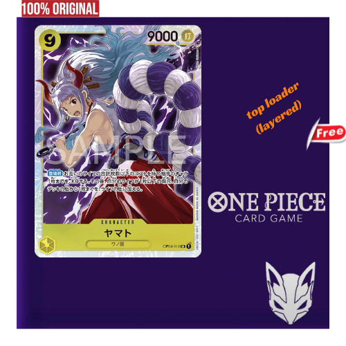 ORIGINAL 4x cards playset Yamato Character OP04-112 SR PRB01 free top loader optcg one piece ...