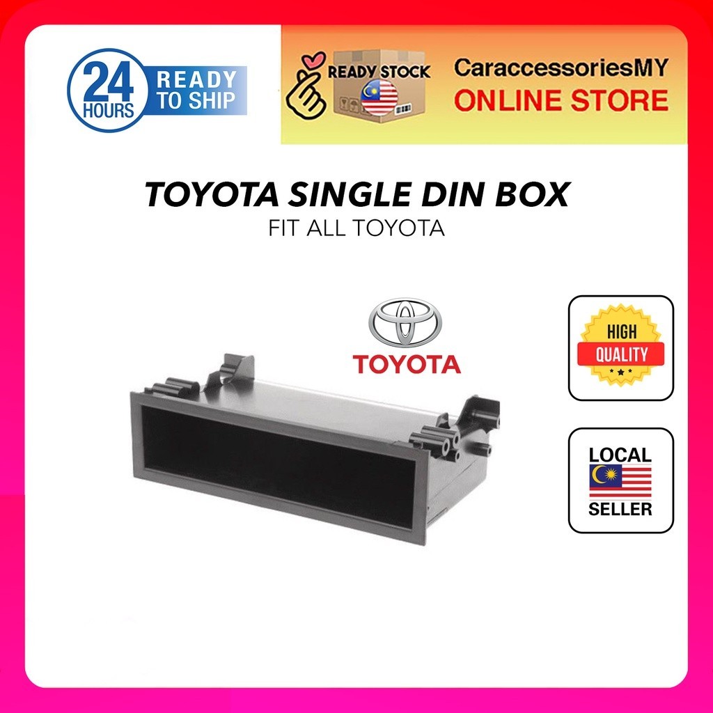 Toyota Single Din Drawer Free Storage Box | For Toyota Car Radio ...