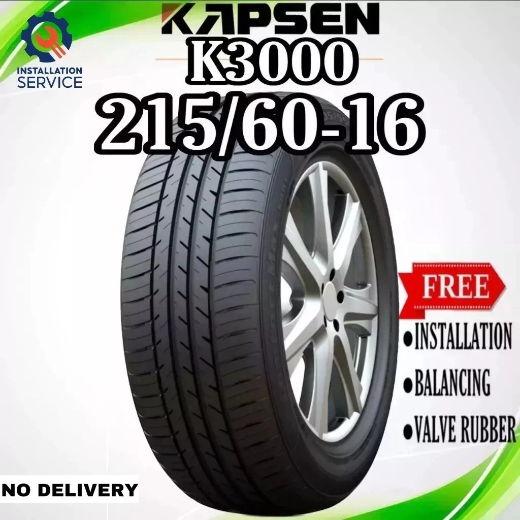 [Installation] KAPSEN 215/60-16 K737 (YEAR 2023) | Shopee Malaysia