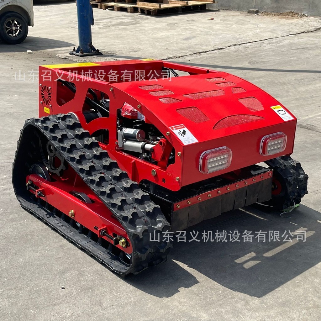 ST-⛵Crawler Mower Orchard Slope Mower Small Crawler Remote Control Weeding Machine Crawler Self ...