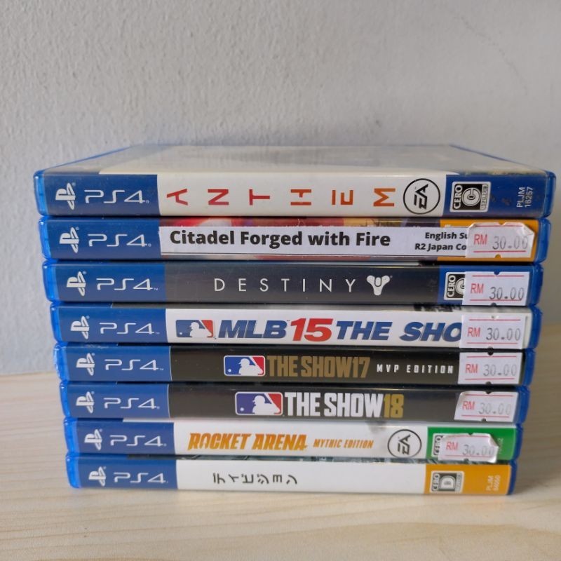 PS4 USED Game Various RM30 Titles (Pre-Owned) | Shopee Malaysia