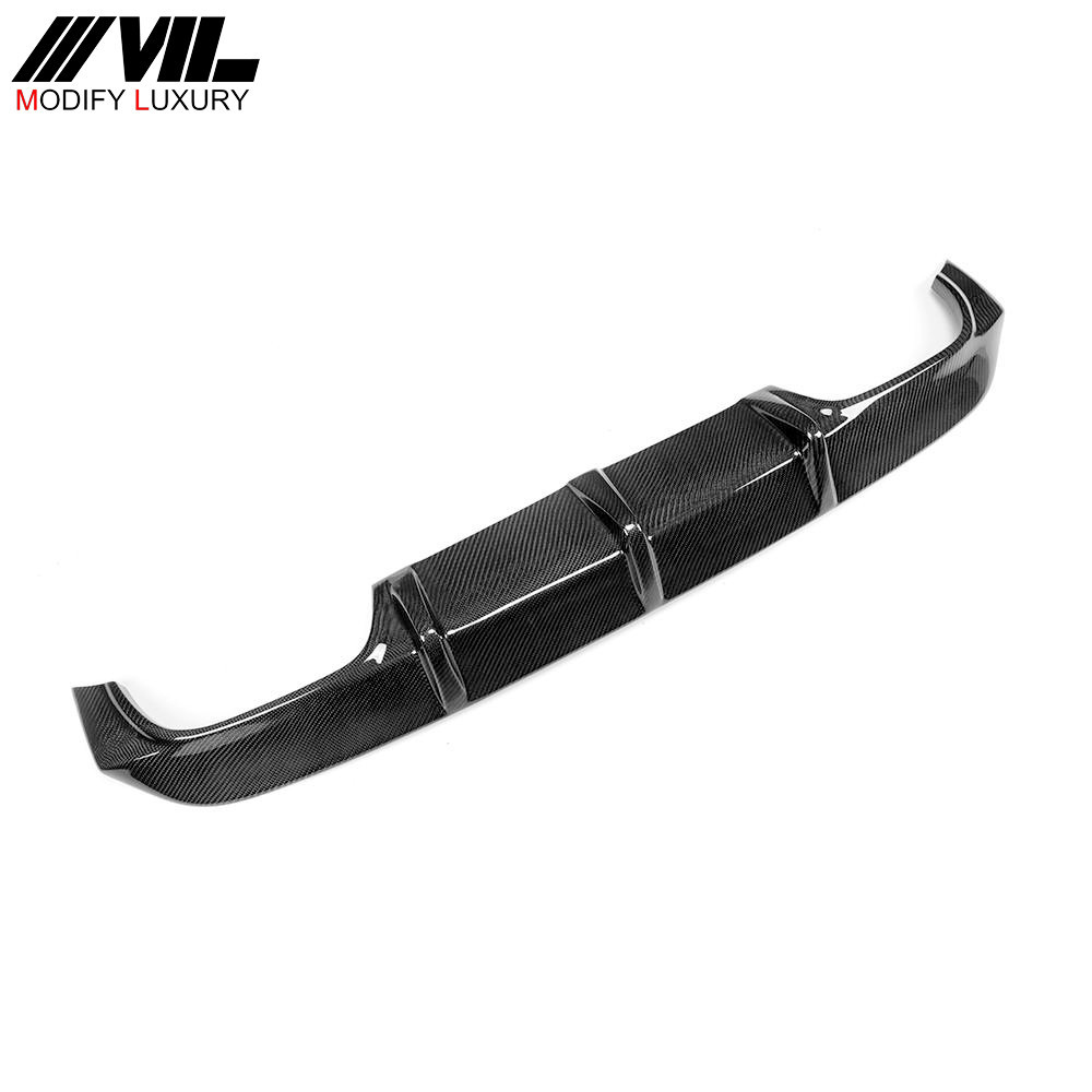 Carbon Fiber Rear Bumper Lip Diffuser Spoiler For Mercedes SLK R171 ...