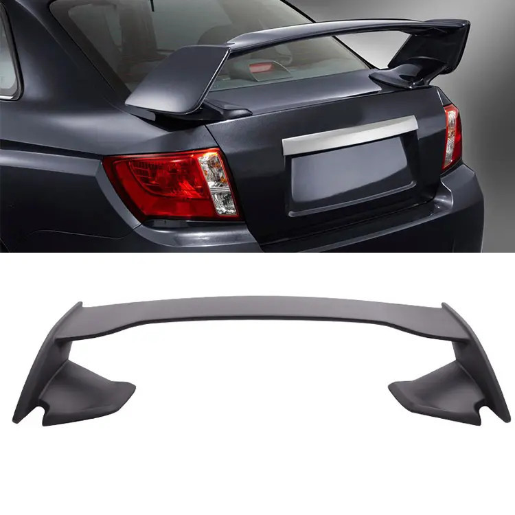 Fits 2015-2017 Subaru WRX Sti Style Sedan Unpainted Rear Trunk Spoiler ...