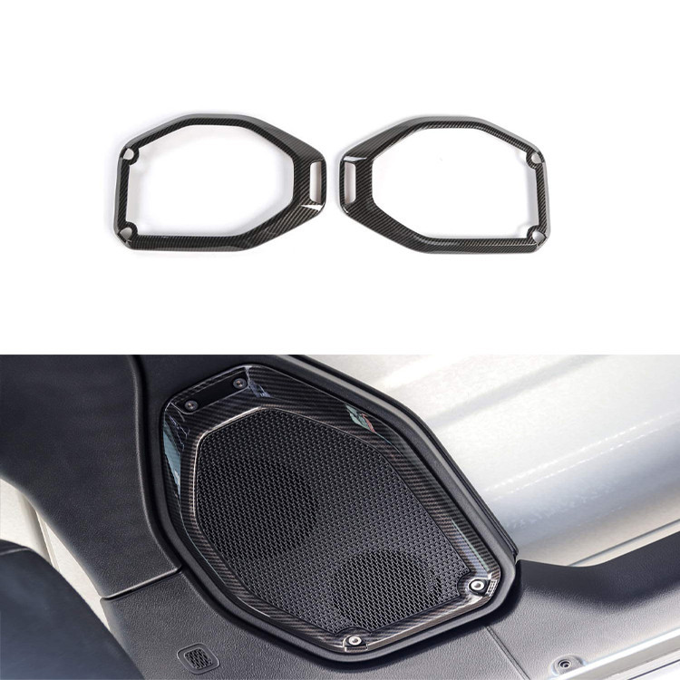 Car Accessories A Pair Of Roof Horn Rings Trim Cover For Jeep Wrangler ...