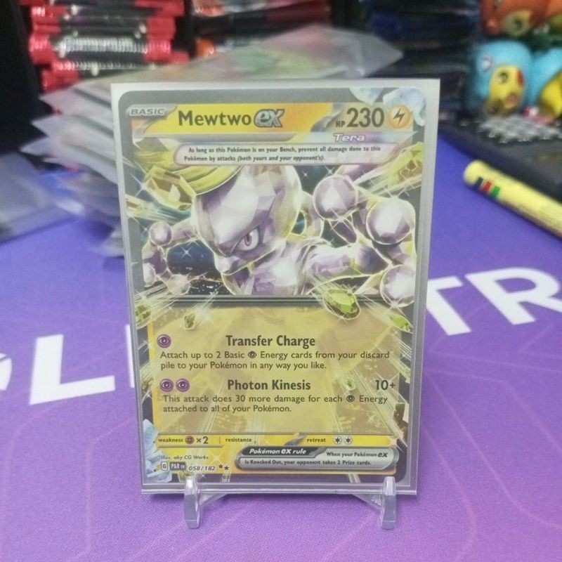Mewtwo ex 058/182 paradox rift | Shopee Malaysia